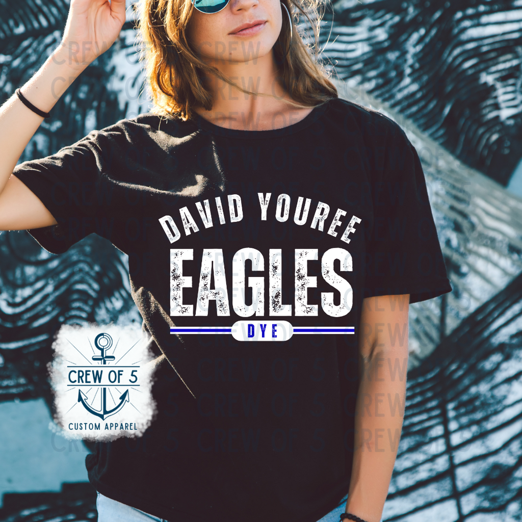 David Youree Eagles (Multiple Design Options) – Crewof5Creations
